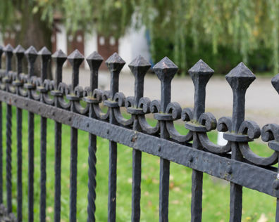 Custom Iron Fence Designs - Monarch Ironworks