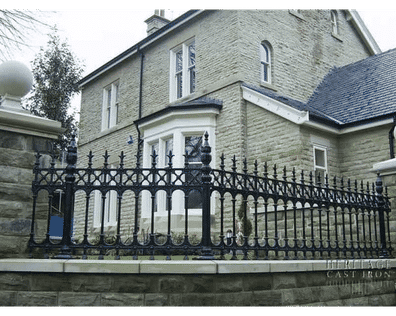 Custom Iron Fence Designs - Monarch Ironworks