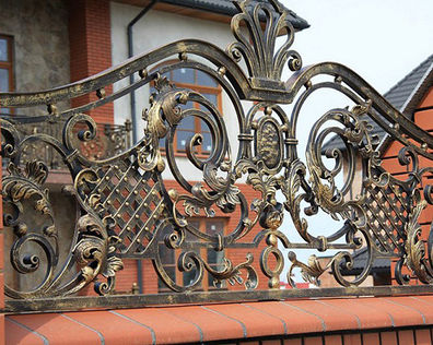 Custom Iron Fence Designs - Monarch Ironworks