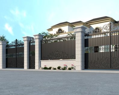 Custom Iron Gate Designs - Monarch Ironworks