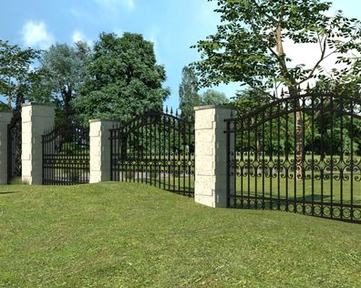 Custom Iron Gate Designs - Monarch Ironworks
