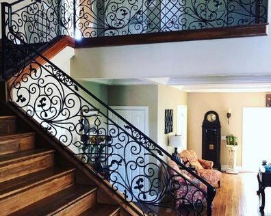 Custom Iron Railing Designs - Monarch Ironworks