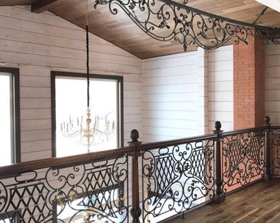 Custom Iron Railing Designs - Monarch Ironworks
