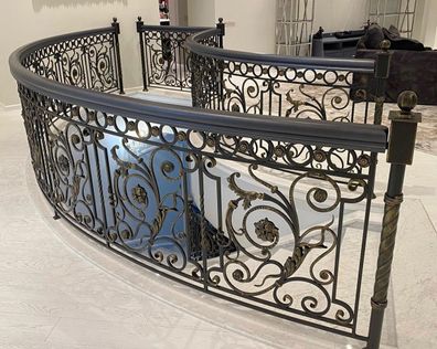 Custom Iron Railing Designs - Monarch Ironworks