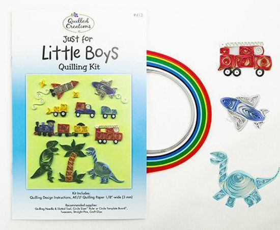 Just for Little Boys Quilling Kit