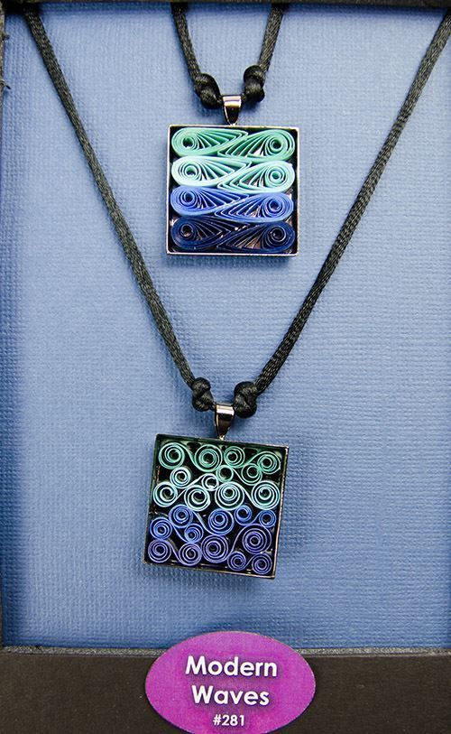 Modern Waves Necklace Quilling Kit