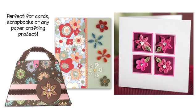 Flower Sampler Quilling Kit