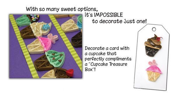 Cupcake Bakery Quilling Kit