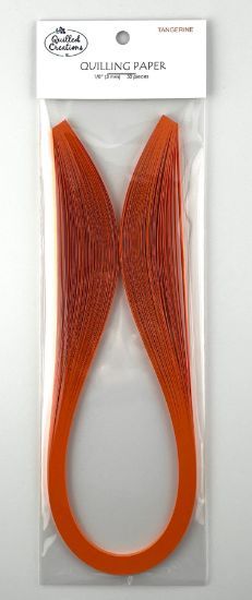 Tangerine Quilling Paper (1/8")