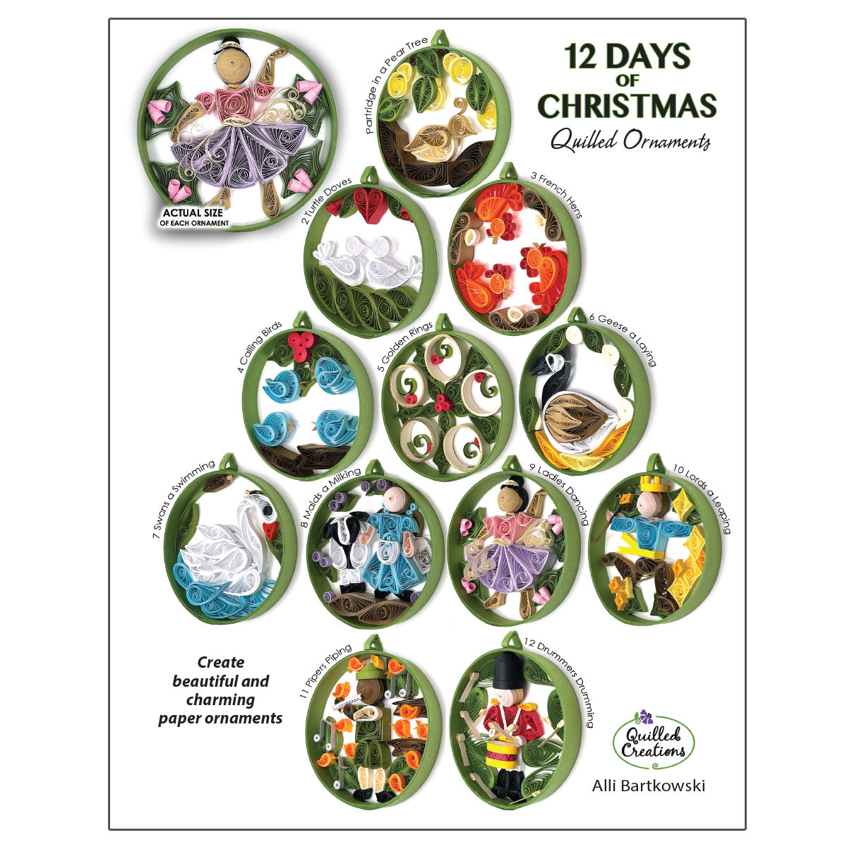 12 Days of Christmas Ornaments
