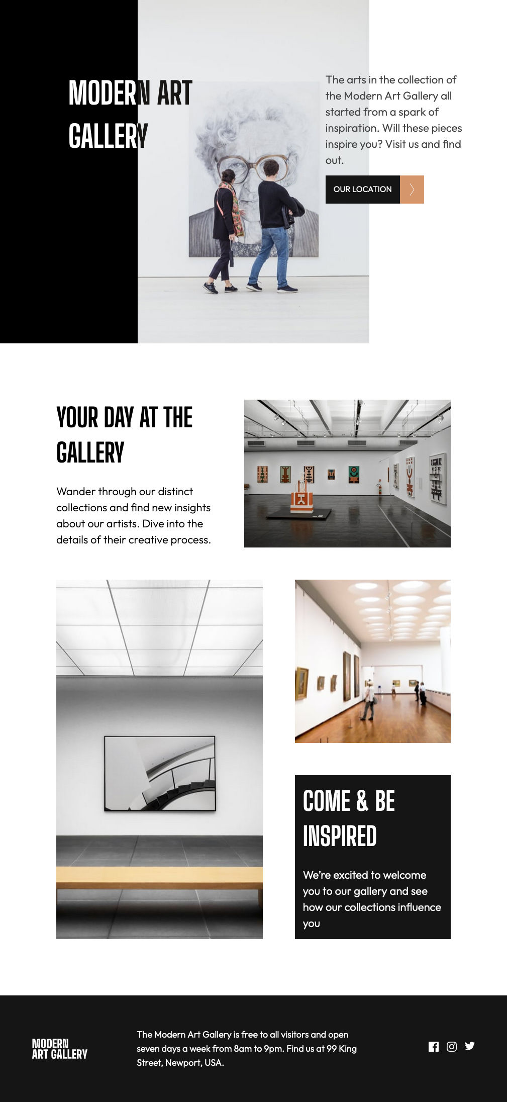 GitHub - glopzel/art-gallery: astro static website FEM project