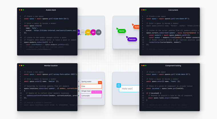 Introducing Spaces: Build collaborative environments in a few lines of code