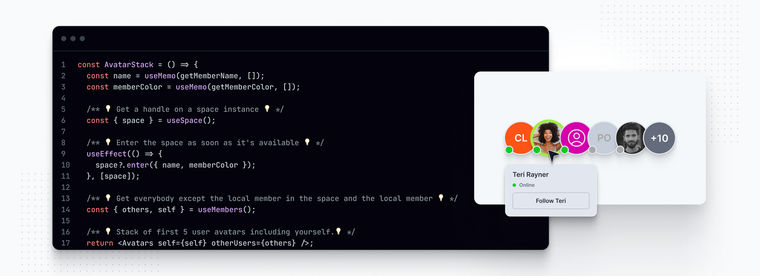 Make Your React Based Applications Collaborative Using Our New Spaces Hooks And Starter Kits