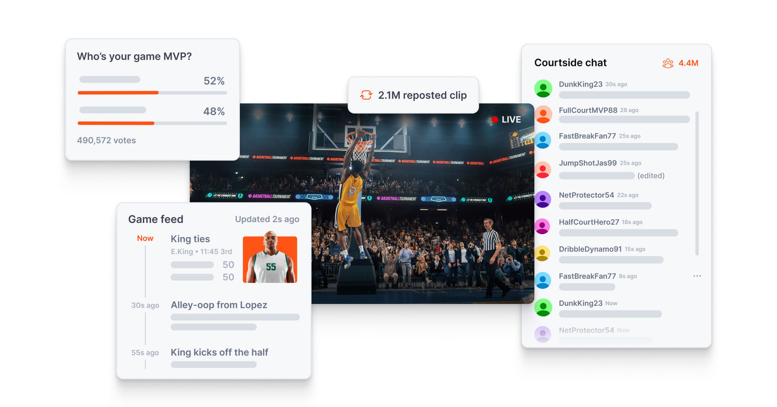 How to achieve reliable realtime for live, digital fan experiences