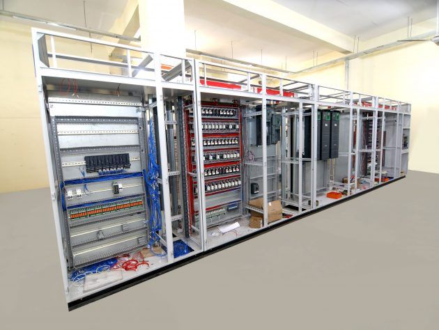 Automated Electrical Control Panels For Industry Factory Plant ...