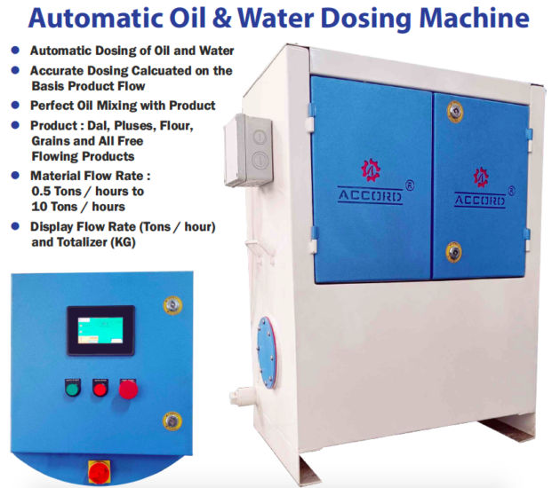 Automatic Oil and Water Dosing Machine - ACCORD TECHNOLOGIES PRIVATE ...
