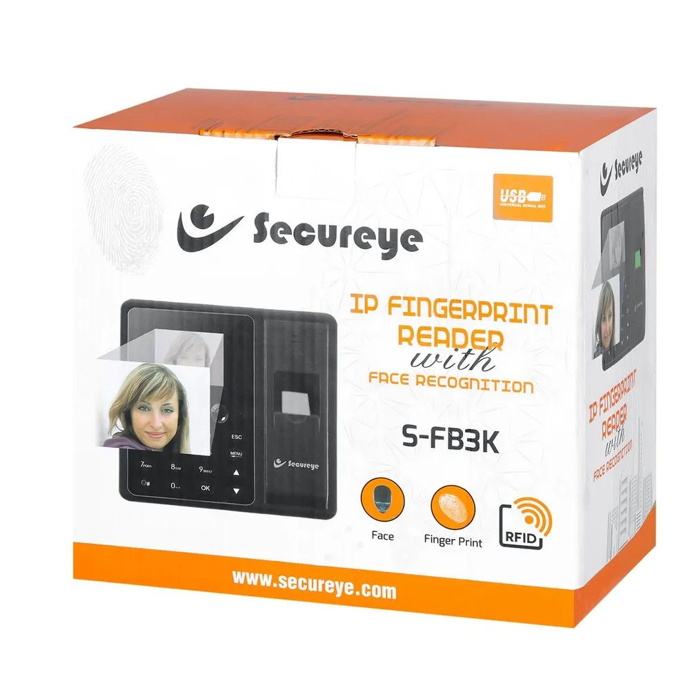 Face Biometric Device S-FB3K (FACE BIOMETRIC ATTENDANCE SYSTEM) – The ...