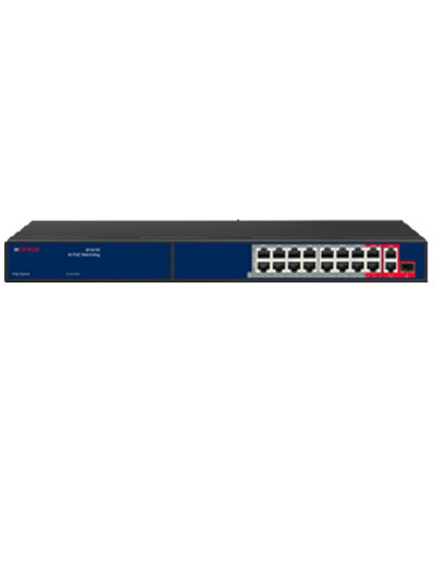 CP PLUS 16 Port PoE Switch with 2 Giga Uplink CP-ANW-HP16G2F1-N30 – The ...