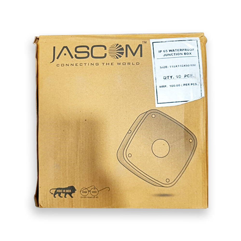 Jascom Plastic WaterProof Junction Box 5X5 10 Piece Box – The Hyper Tech