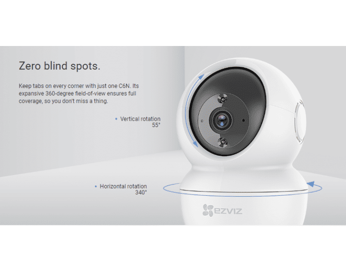 HIKVISION EZVIZ 2MP WIFI DOME CAMERA (C6N) – The Hyper Tech