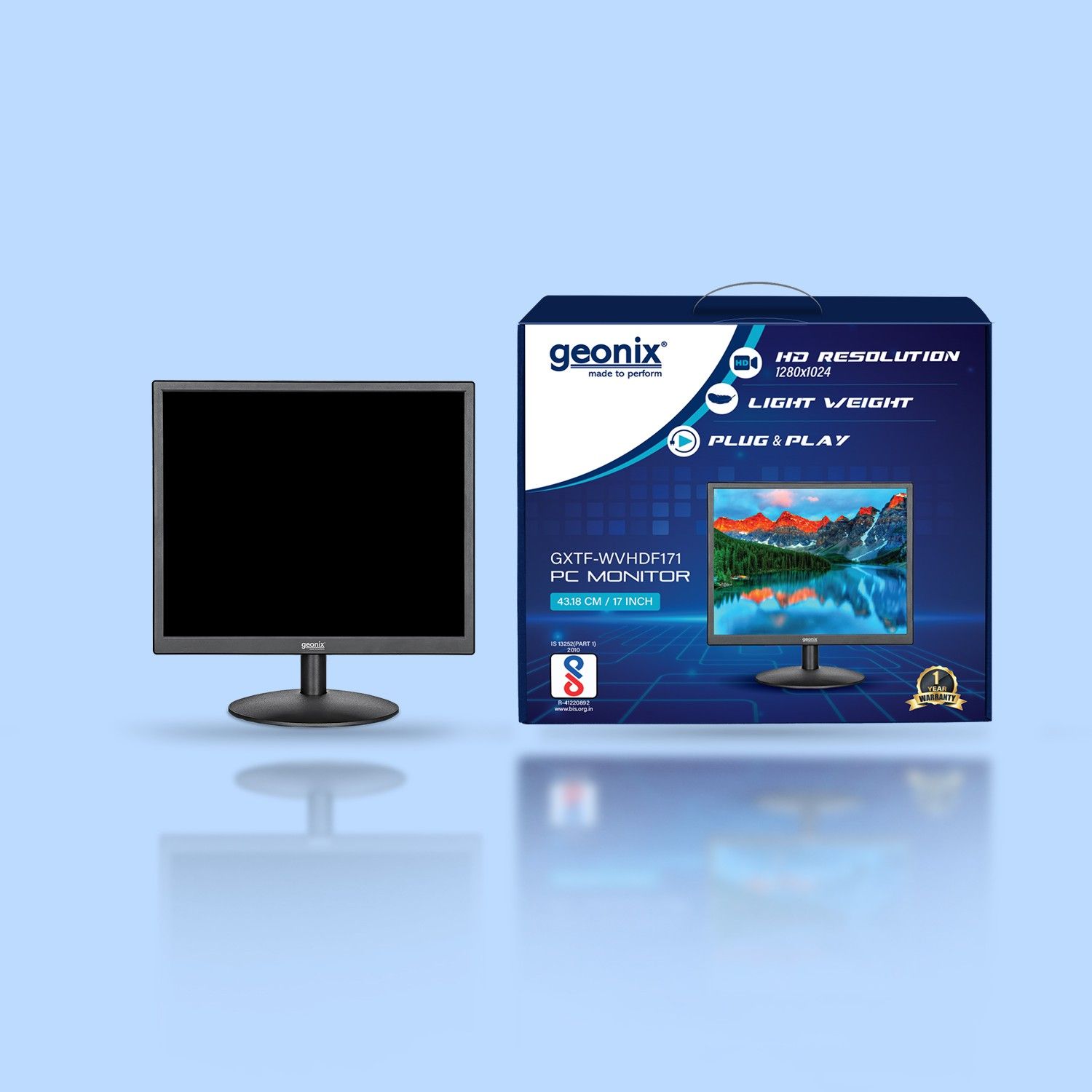 Geonix PC MONITOR 17 INCH – The Hyper Tech