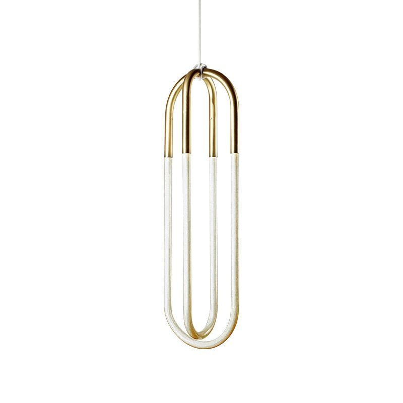 Nordic U-shaped Pipe Gold Pendant Lamp – N-Lighten