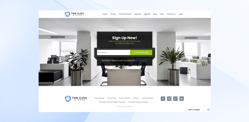 Workforce Management Software Development for Time Clock Wizard