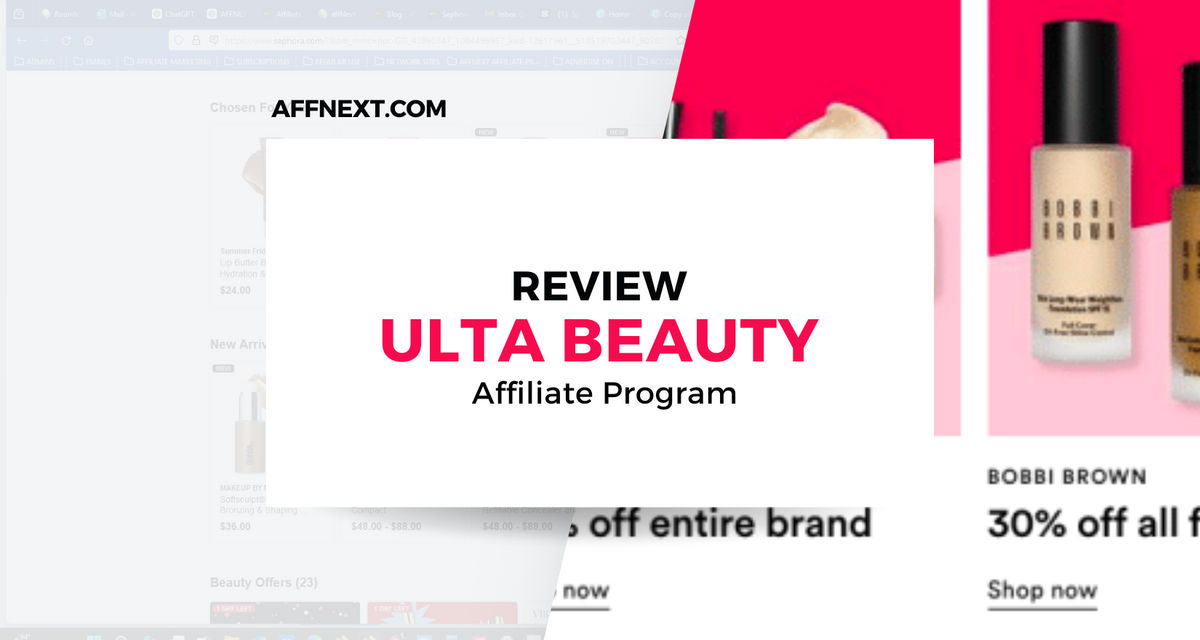 Ulta Beauty Affiliate Program Review by Affnext