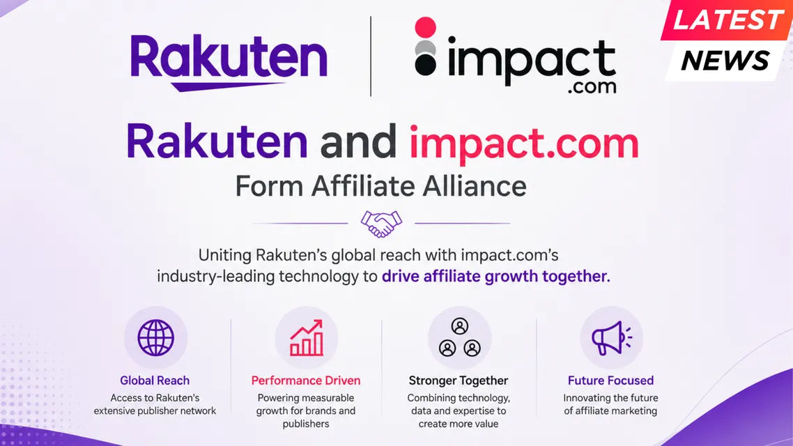 Rakuten and impact.com Affiliate Alliance News
