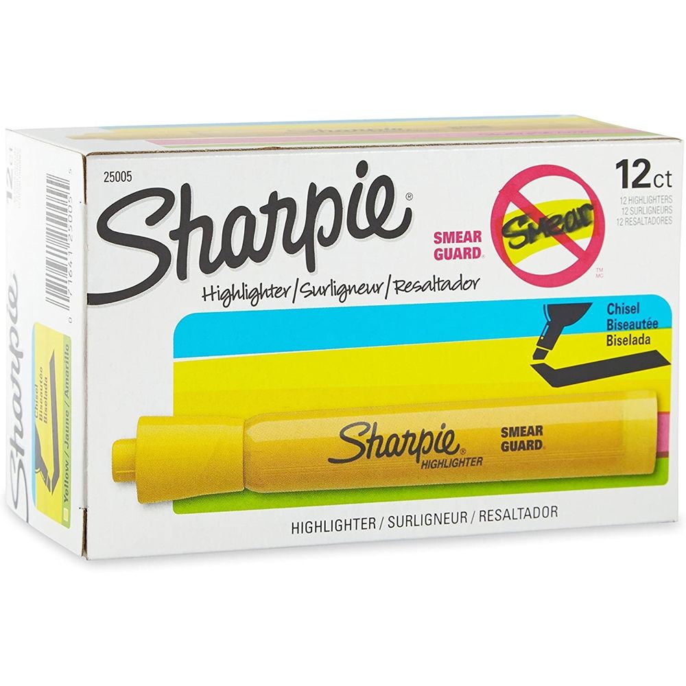 Sharpie Tank Style Highlighters, Chisel Tip, Single Highlighter
