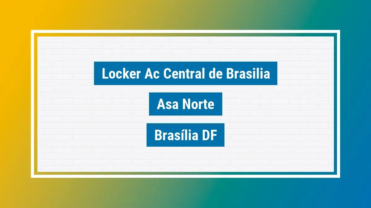 Locker correios locker ac central de brasilia brasília df