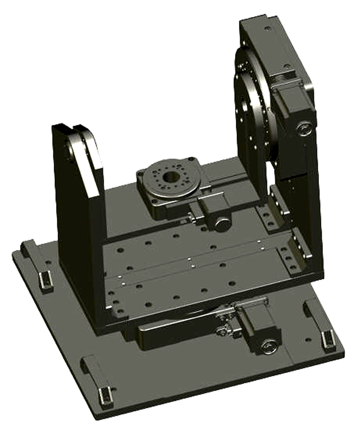 OES Offers Three-Axis Gimbal Mounts with Motor Options