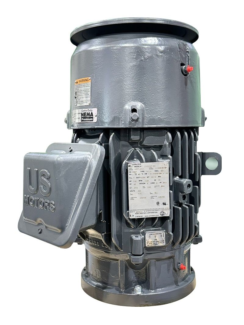 Nidec/U.S. Motors Expands and Enhances Vertical Pump Motors