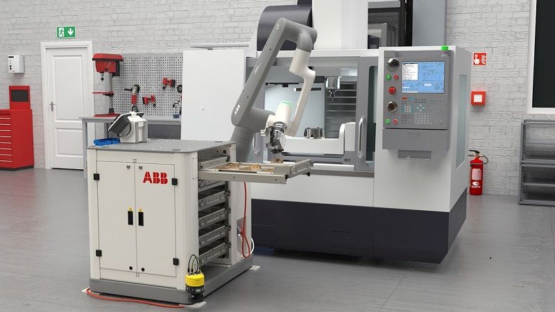 ABB Machine Tending Cell Simplifies Automation