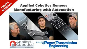 Applied Cobotics Renews Manufacturing with Automation