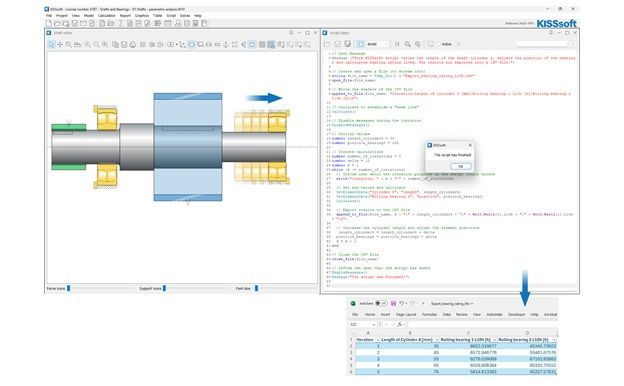 KISSsoft Supports Parametric Analysis Through its Integrated Scripting ...