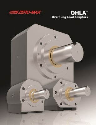 Zero-Max Expands Overhung Load Adaptors Catalog