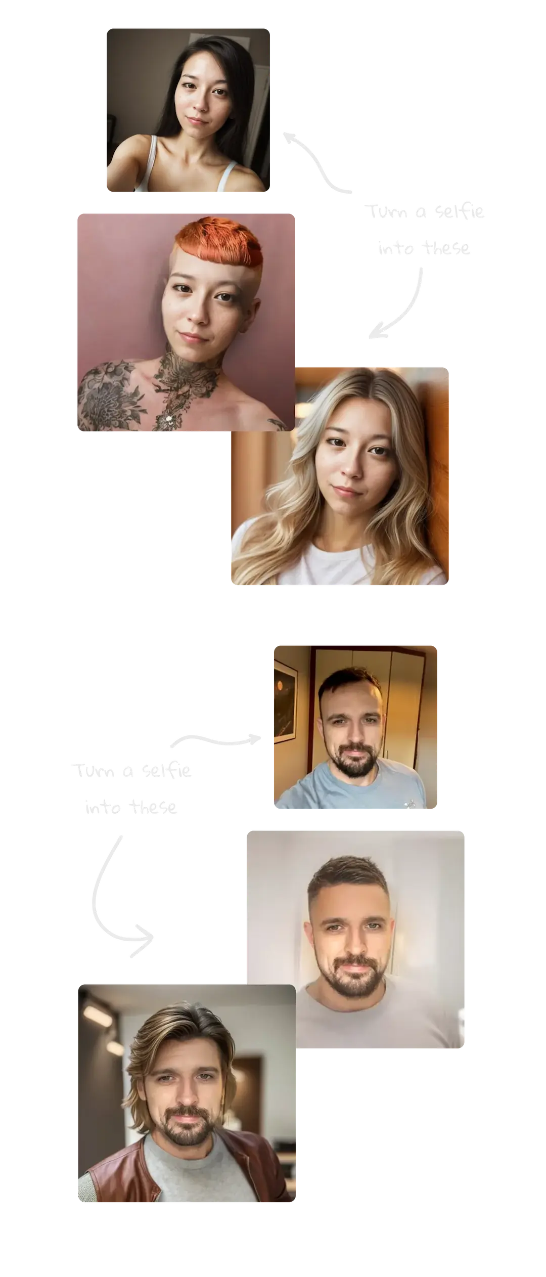 The Hairstyle AI to help you find your next look | AIhairstyles