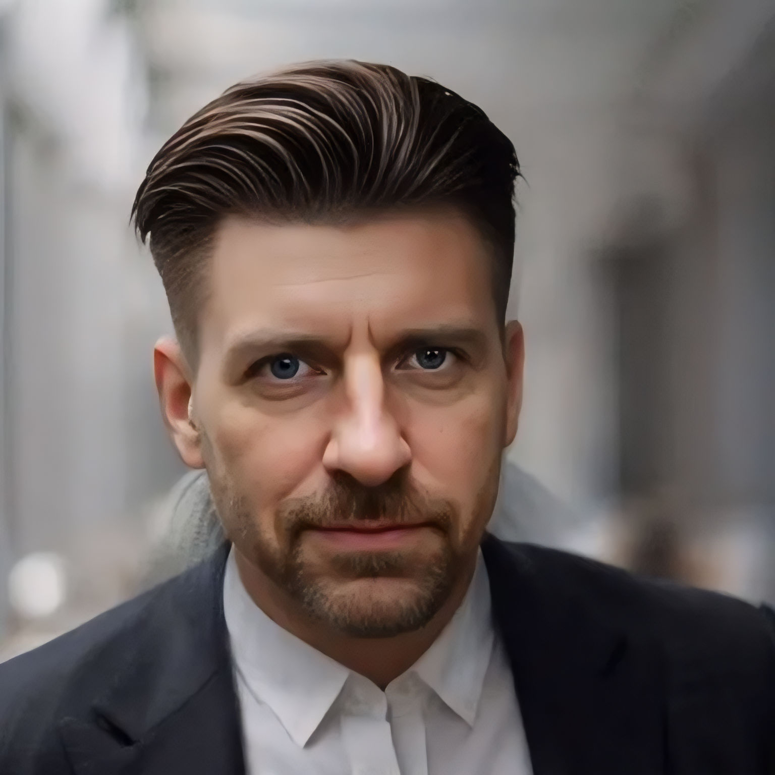 Virtually try on the Slicked back undercut hair style with AI hairstyles