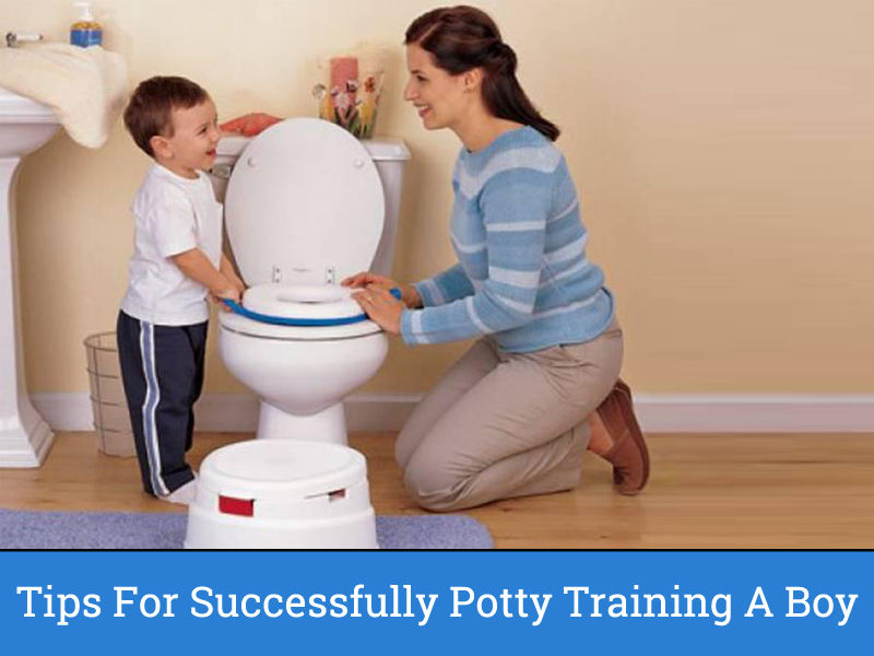 Tips For Successfully Potty Training A Boy