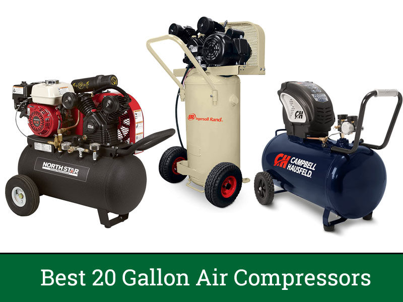 Best 20 Gallon Air Compressors [Top 9 for 2024]