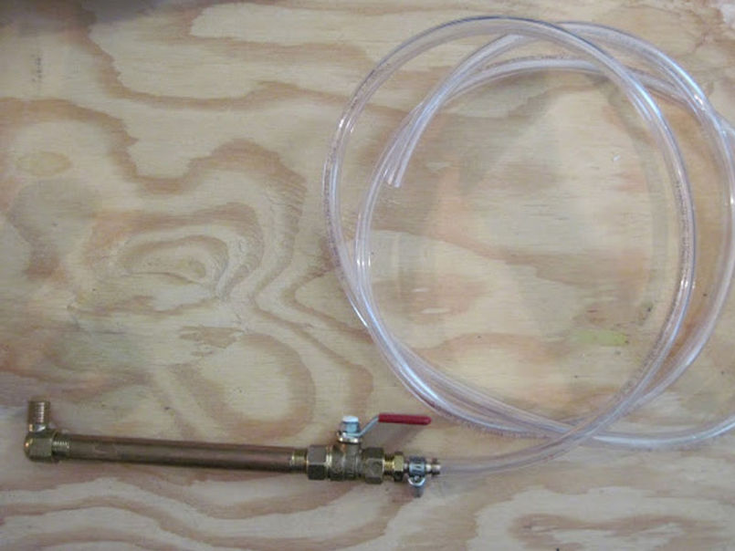 Air Compressor Drain Valve Extension