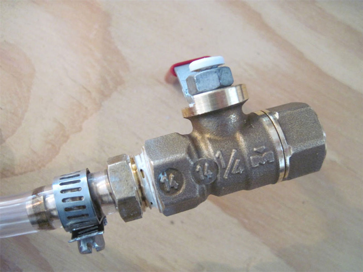 Air Compressor Drain Valve Extension