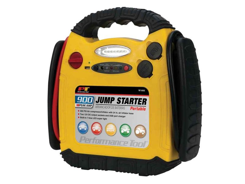 Jump Starters With Compressors