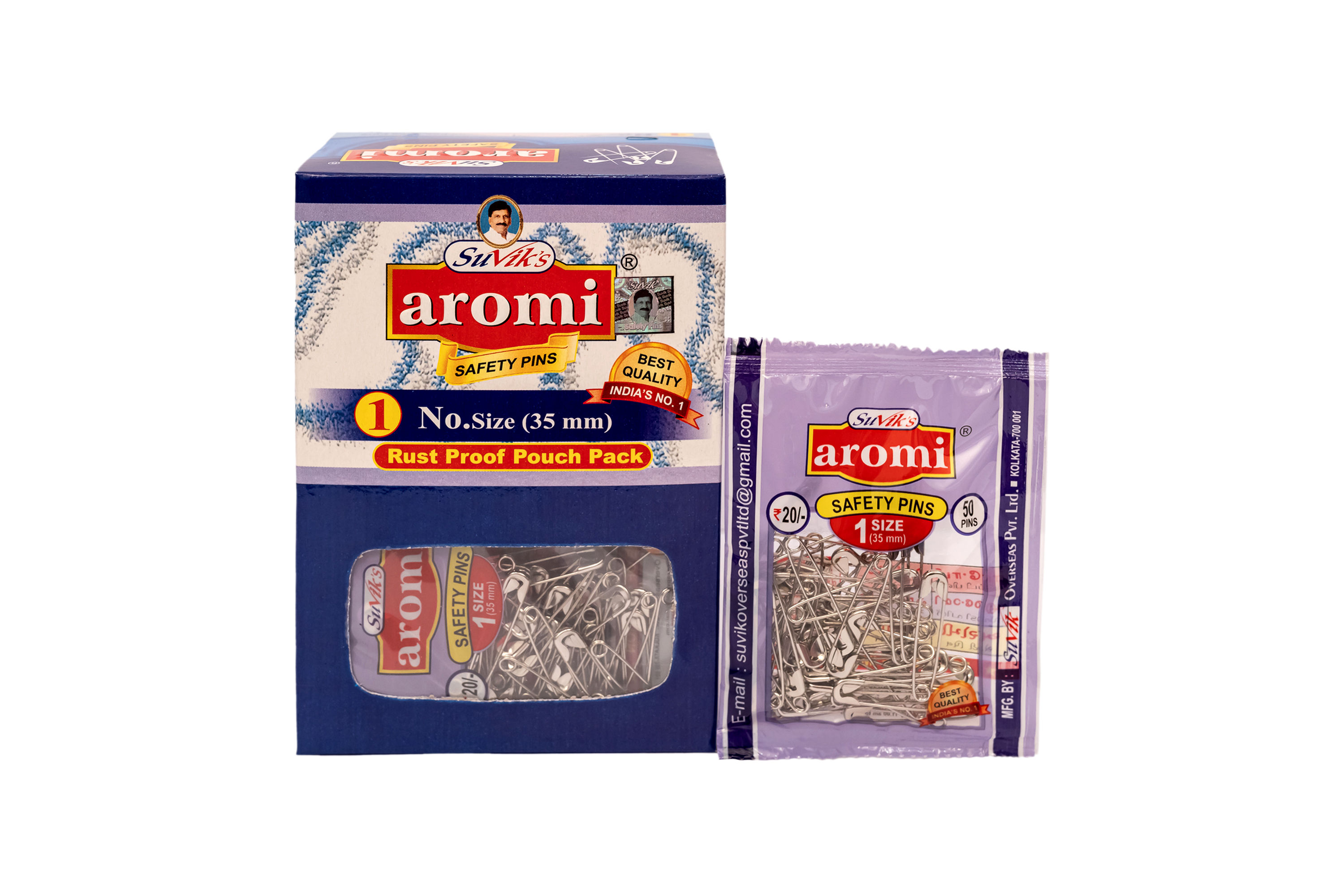 Suvik Overseas Pvt. Ltd. - Manufacturer Of Safety-pins In India | ISO ...