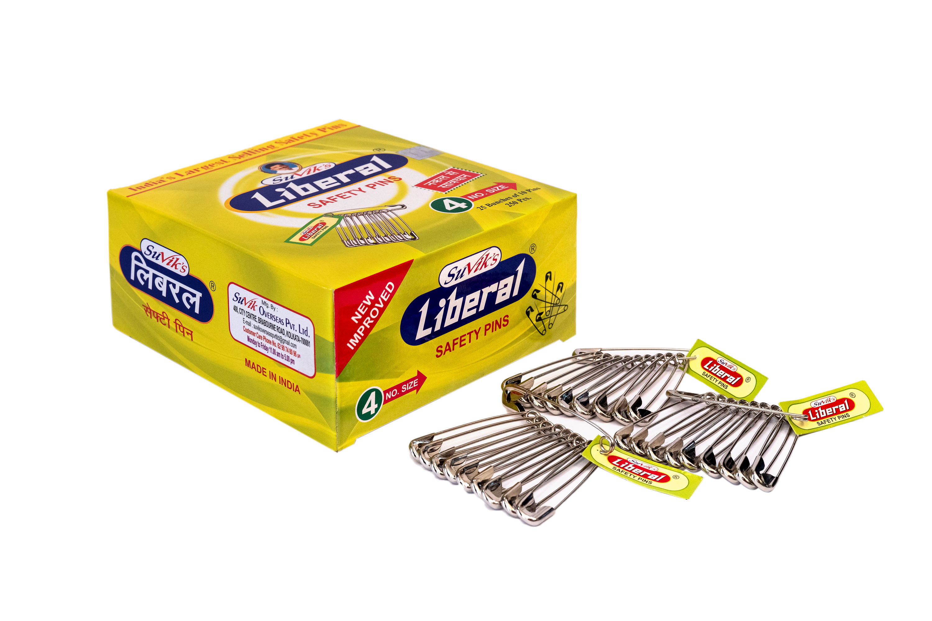 Suvik Overseas Pvt. Ltd. - Manufacturer Of Safety-pins In India | ISO ...