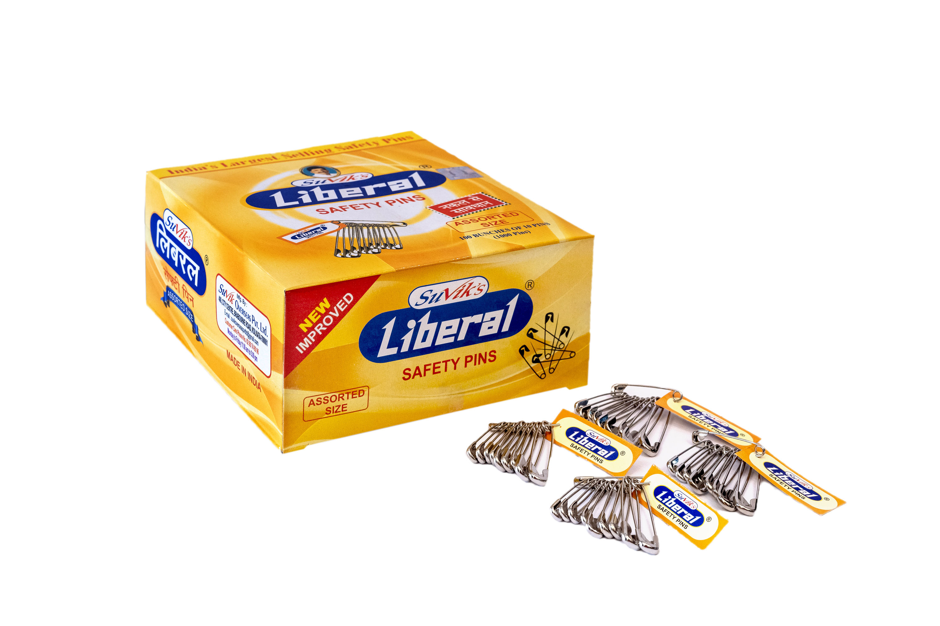 Suvik Overseas Pvt. Ltd. - Manufacturer Of Safety-pins In India | ISO ...