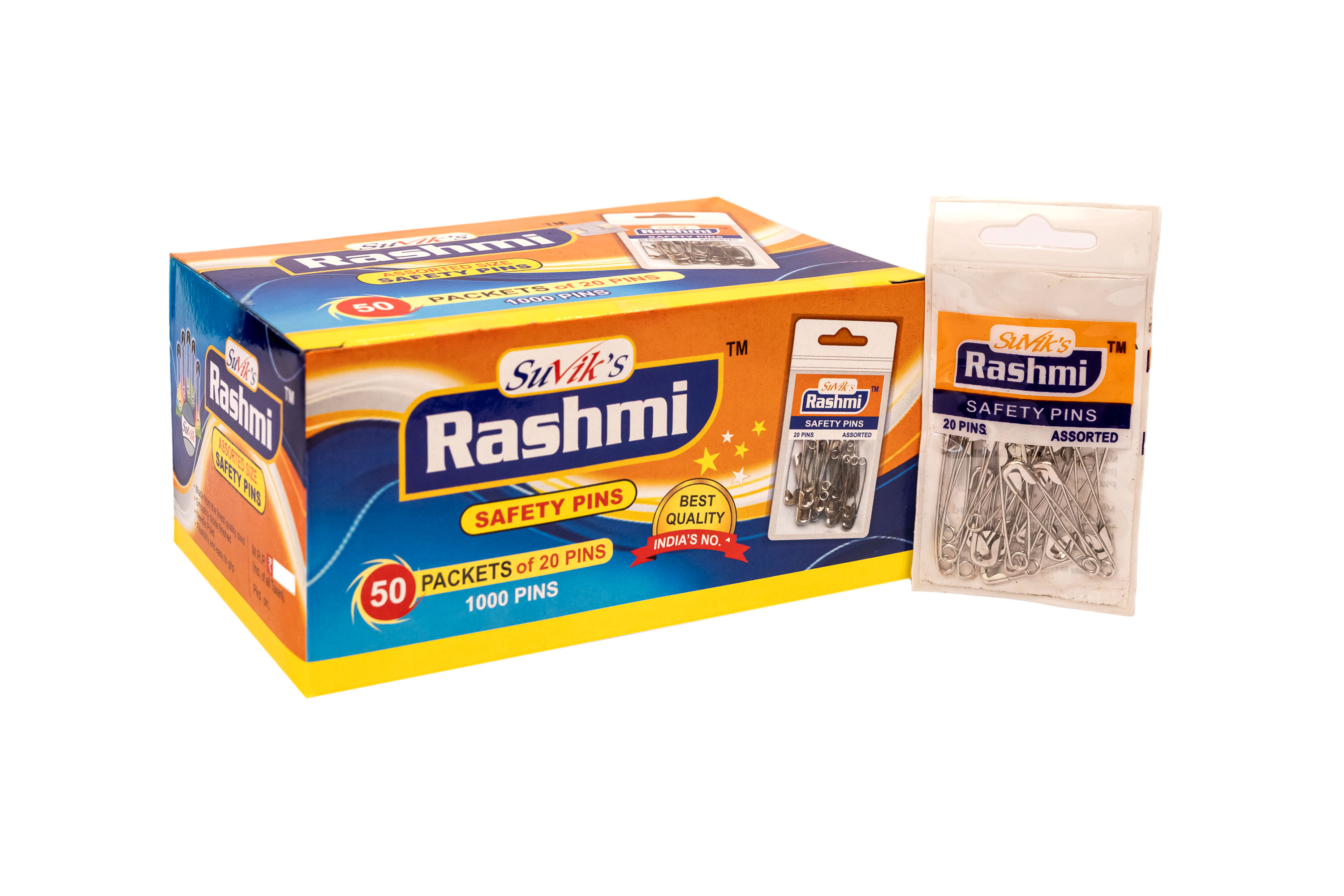 Suvik Overseas Pvt. Ltd. - Manufacturer Of Safety-pins In India | ISO ...