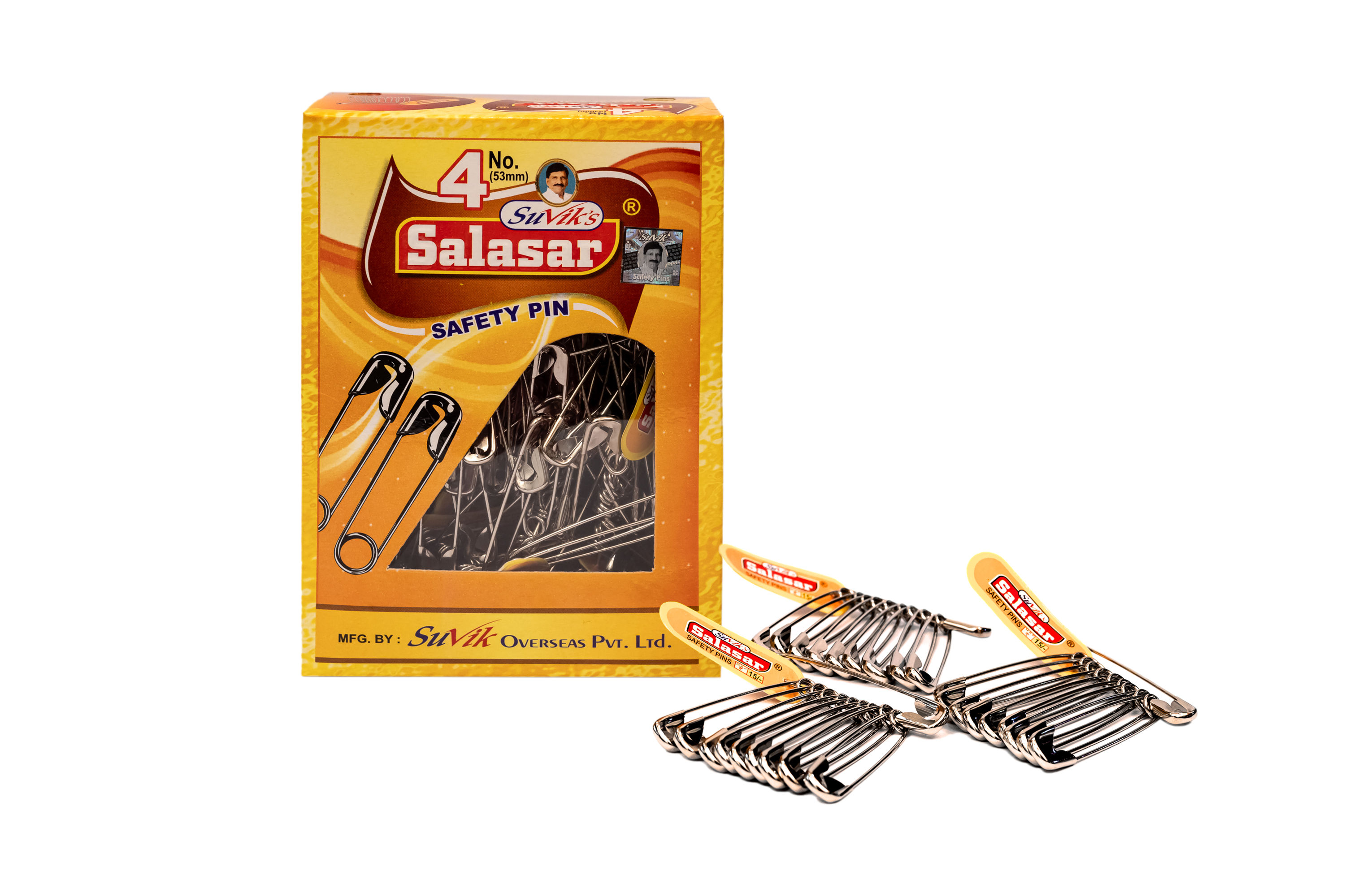 Suvik Overseas Pvt. Ltd. - Manufacturer Of Safety-pins In India | ISO ...