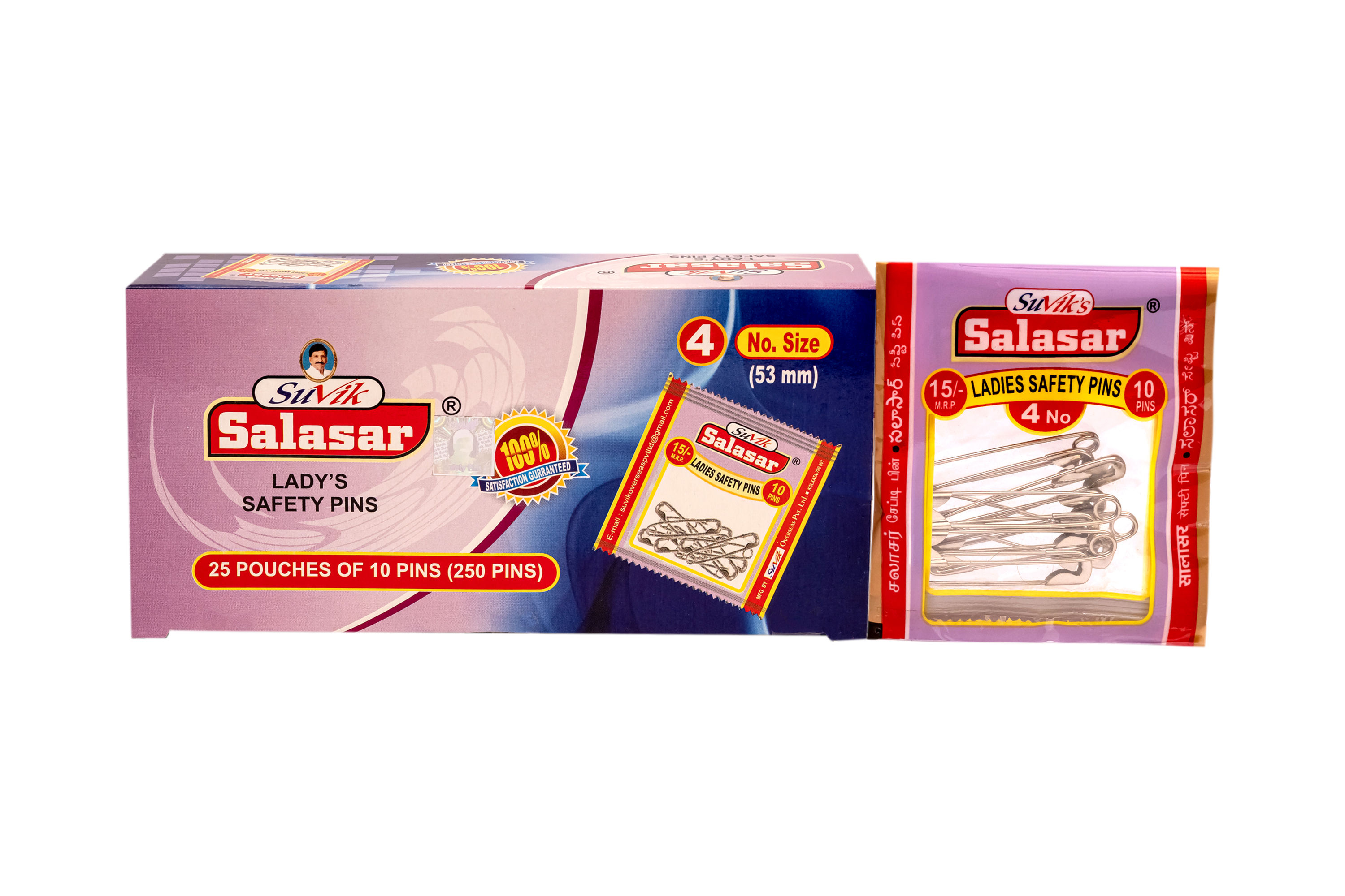 Suvik Overseas Pvt. Ltd. - Manufacturer Of Safety-pins In India | ISO ...